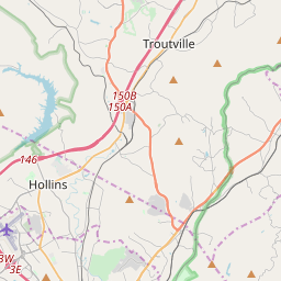 Roanoke Valley Zip Code Map
