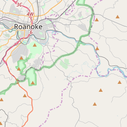 Roanoke Valley Zip Code Map