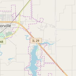 Taylorville Il Map