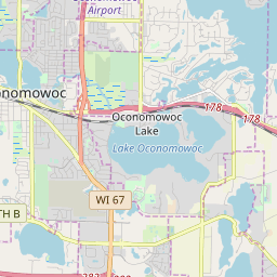 Oconomowoc Map