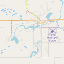 Atlanta Michigan Map