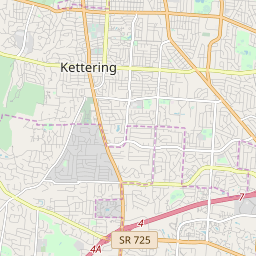 Zip Code Map Dayton Ohio