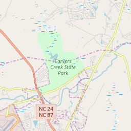 Fayetteville North Carolina Zip Code Map Premium Style Wall Map Of