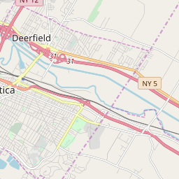 Utica New York Zip Code Map