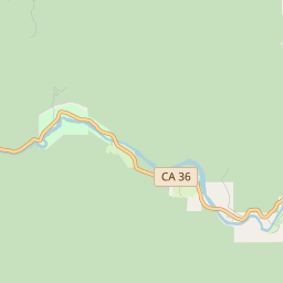 Carlotta Ca Map Of Area