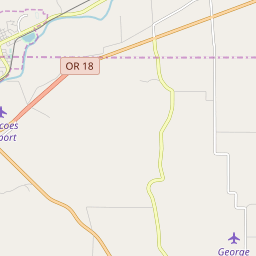 Sheridan Oregon Map