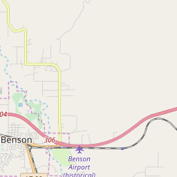 Map Of Benson Az
