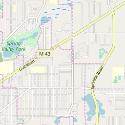 Kalamazoo Michigan Zip Code Map